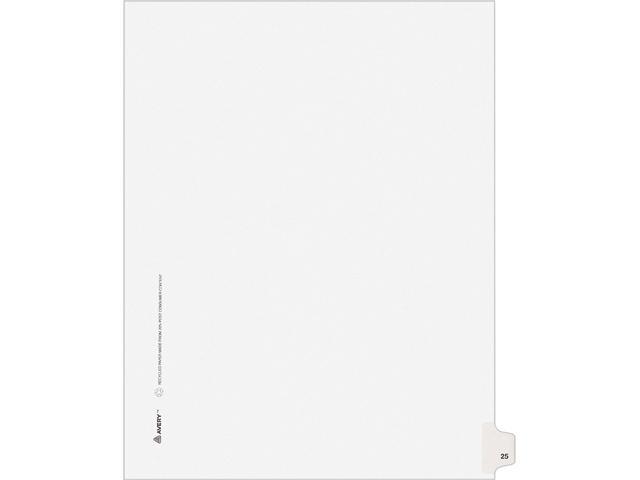 Click here for Avery 01025 Avery-Style Legal Side Tab Divider  Ti... prices