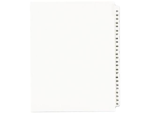 Click here for Avery 01332 Avery-Style Legal Side Tab Divider  Ti... prices