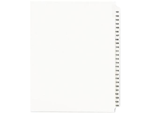Click here for Avery 01334 Standard Collated Legal Dividers Avery... prices