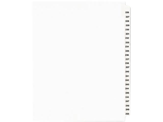 Click here for Avery 01339 Avery-Style Legal Side Tab Divider  Ti... prices