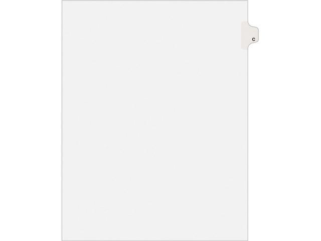 Click here for Avery 01403 Avery-Style Legal Side Tab Dividers  O... prices