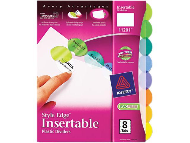 Click here for Avery 11201 Style Edge Insertable Reference Divide... prices
