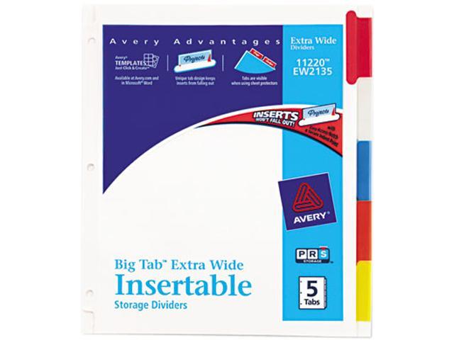 Click here for Avery 11220 WorkSaver Big Tab Extrawide Dividers w... prices