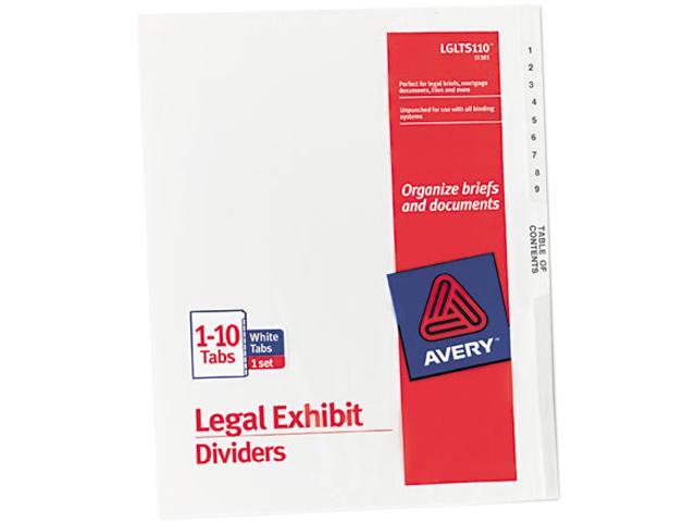 Click here for Avery 11381 Avery-Style Legal Side Tab Divider  Ti... prices