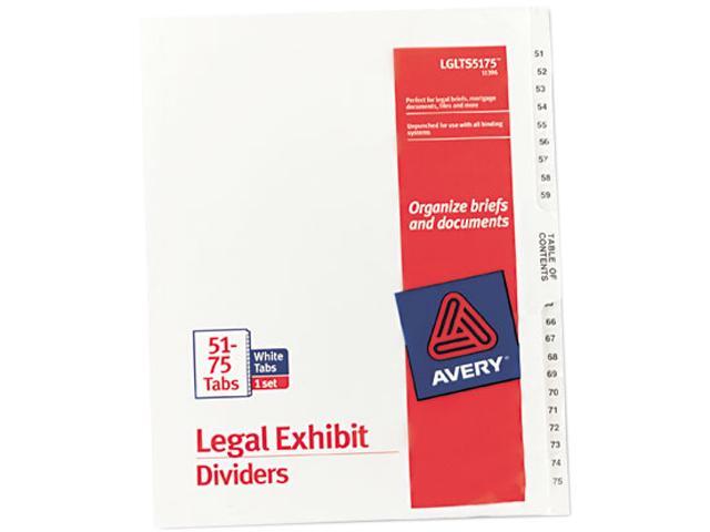Click here for Avery 11396 Premium Collated Legal Dividers Avery... prices