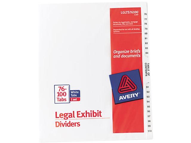 Click here for Avery 11397 Premium Collated Legal Dividers Avery... prices