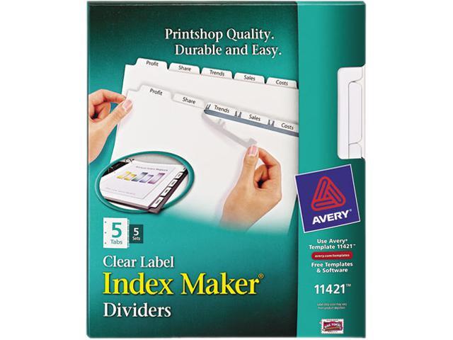 Click here for Avery 11421 Index Maker White Dividers For Copiers... prices