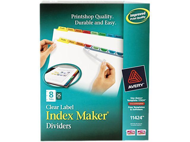 Click here for Avery 11424 Index Maker Divider w/Multicolor Tabs... prices
