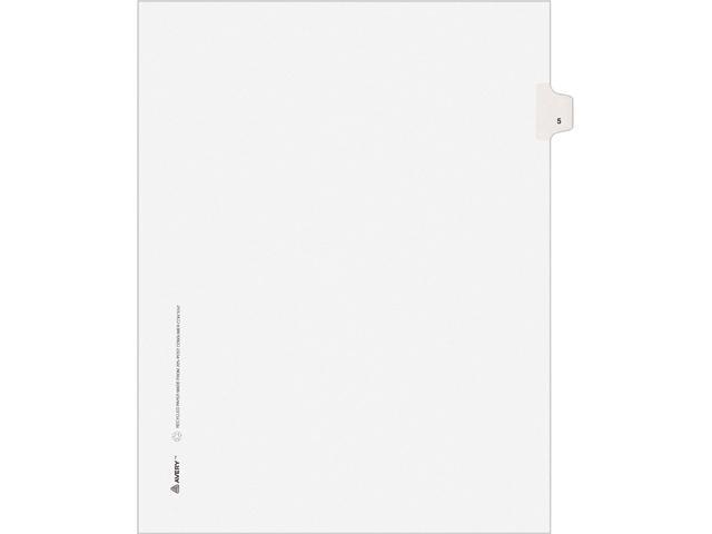 Click here for Avery 11915 Avery-Style Legal Side Tab Divider  Ti... prices