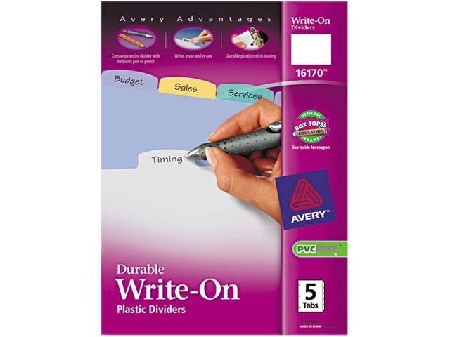 Click here for Avery 16170 Translucent Multicolor Write-On Divide... prices