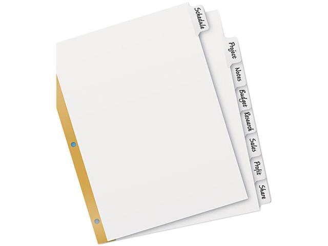 Click here for Avery AVE23078 Write & Erase Big Tab Paper Divider... prices