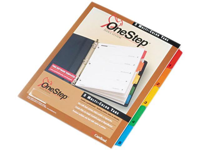 Click here for Cardinal 60518 Traditional OneStep Index System  5... prices