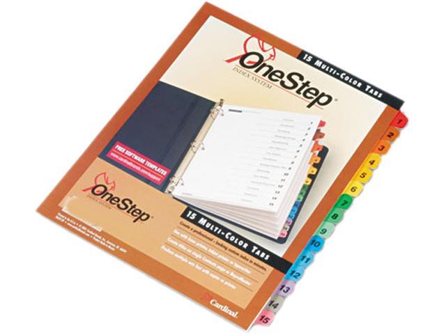 Click here for Cardinal 61518 Traditional OneStep Index System  1... prices