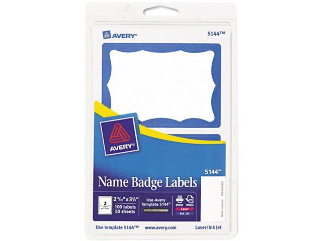 Click here for Avery 5144 Print/Write Self-Adhesive Name Badges... prices