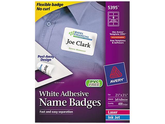 Click here for Avery 5395 Flexible Self-Adhesive Laser/Inkjet Nam... prices