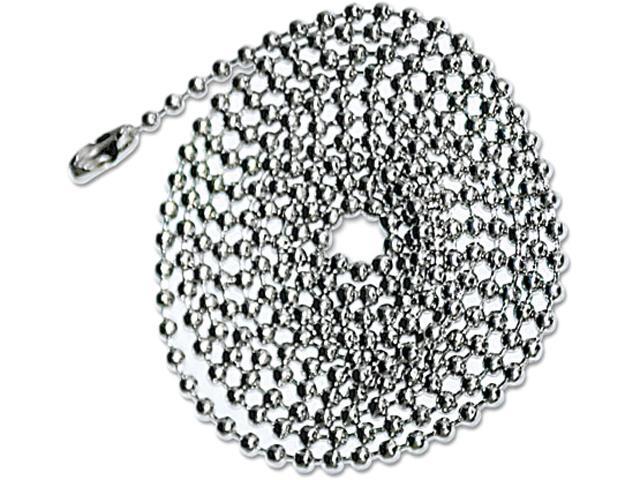 Click here for Advantus 75417 ID Badge Holder Chain  Ball Chain C... prices