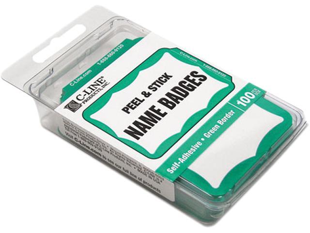 Click here for C-line 92263 Self-Adhesive Name Badges  2 x 3-1/2... prices