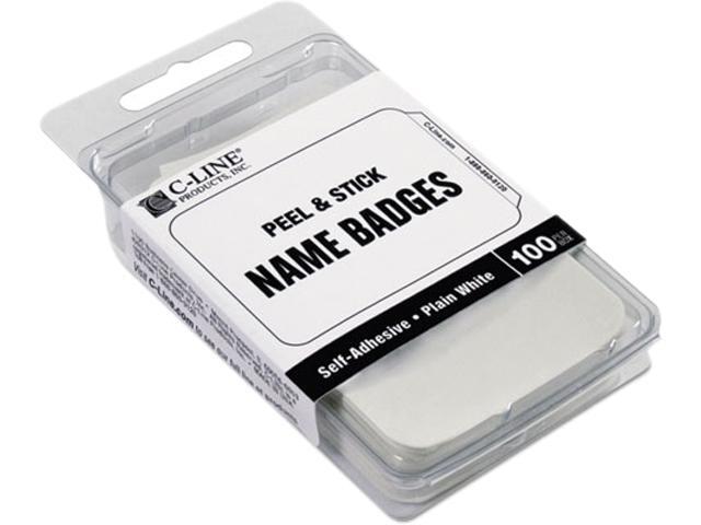 Click here for C-line 92277 Self-Adhesive Name Badges  2 x 3-1/2... prices