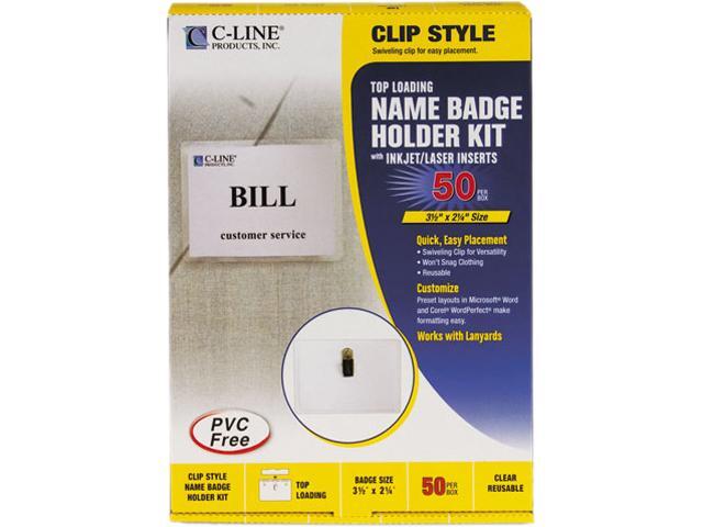 Click here for C-line 95523 Badge Holder Kits  Top Load  2-1/4 x... prices