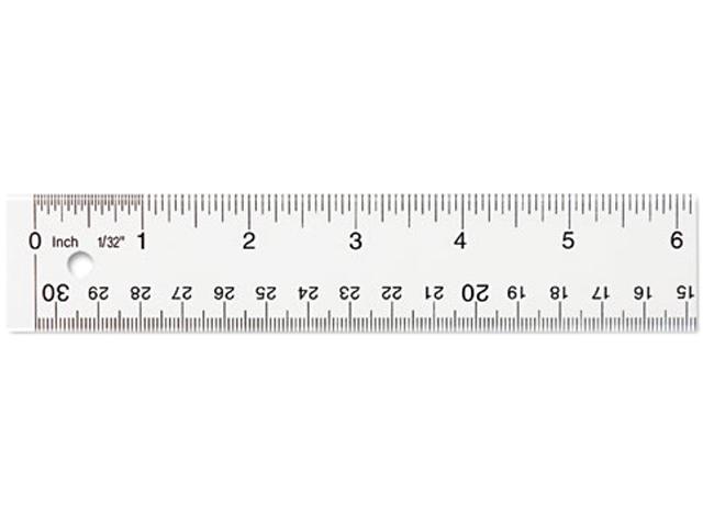 Click here for Westcott 10562 Acrylic Ruler w/Two Beveled Edges a... prices