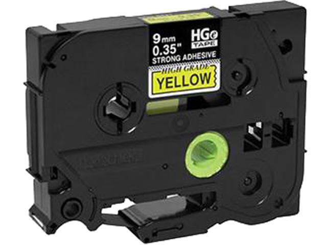 Click here for Brother HGES6215PK Black on Yellow Extra-Strength... prices
