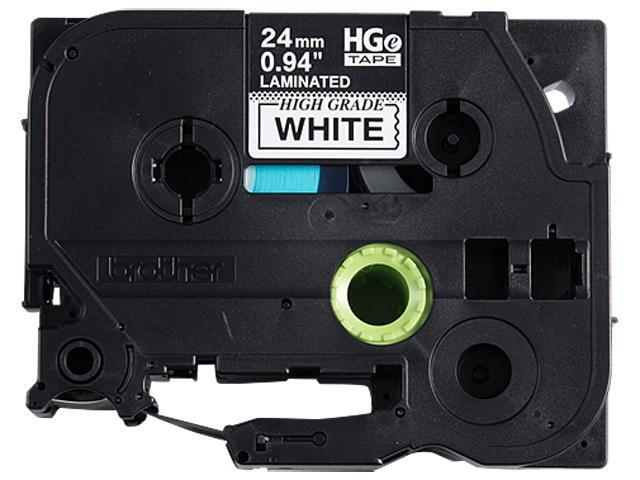 Click here for Brother HGE2515PK 24mm (0.94) Black on White HGe T... prices