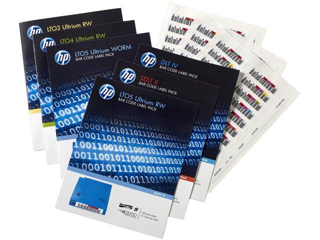 Click here for HP Q2013A LTO-6 Ultrium RW Bar Code Label Pack prices