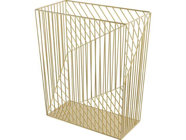 Click here for U Brands 3232U0206 Gold Trash Can prices