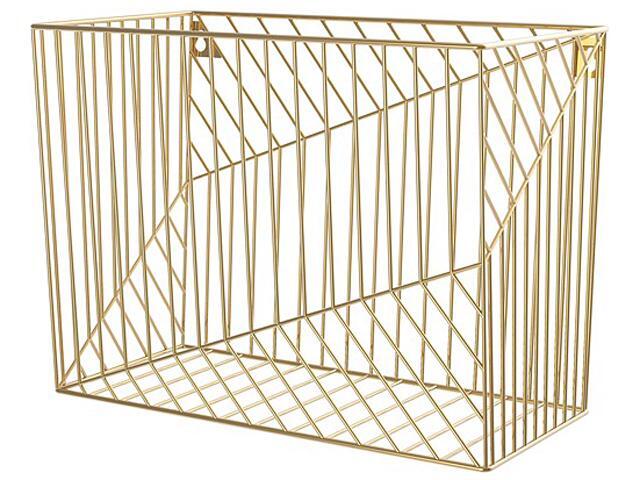 Click here for U Brands 3231U0206 Gold Hanging File Basket prices