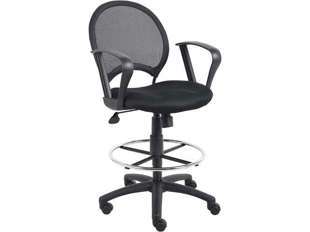 Click here for BOSS Mesh Drafting Stool W/ Loop Arms (B16217) prices