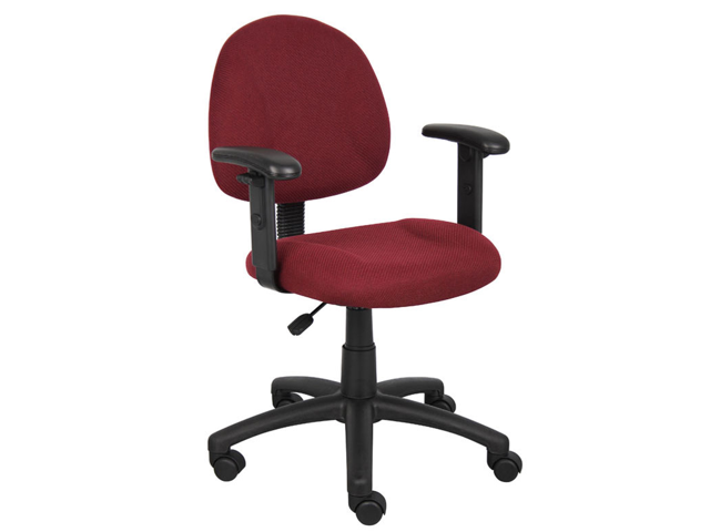 Click here for BOSS Burgundy Perfect Posture Deluxe Office Task C... prices