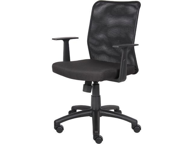 Click here for BOSS Budget Mesh Task Chair W/ T-Arms (B6106) prices