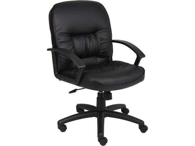 Click here for BOSS Mid Back LeatherPlus Chair (B7306) prices