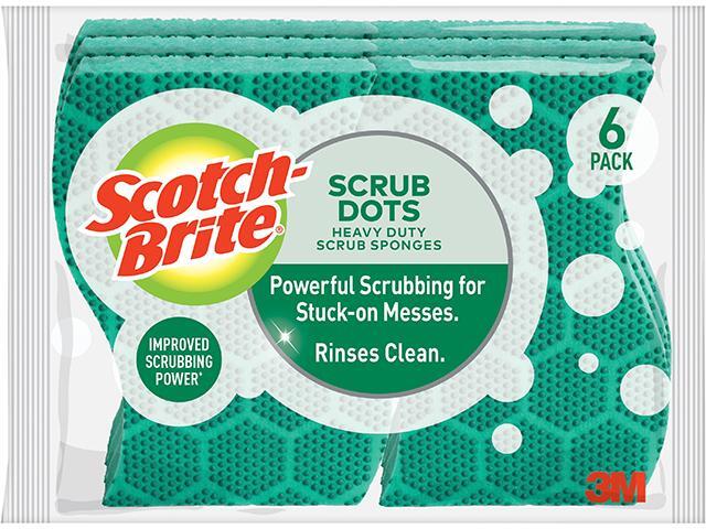 Click here for Scotch-Brite 303064CT Scrub Dots Heavy-duty Scrub... prices