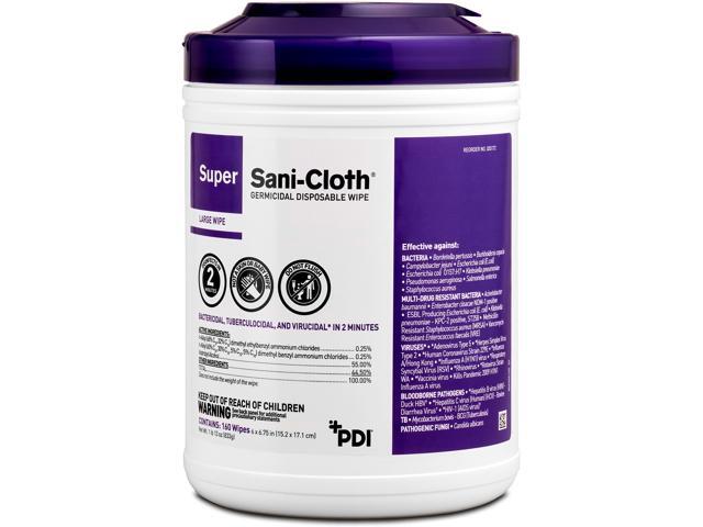 Click here for PDI Super Sani-Cloth Germicidal Disposable Wipe -... prices