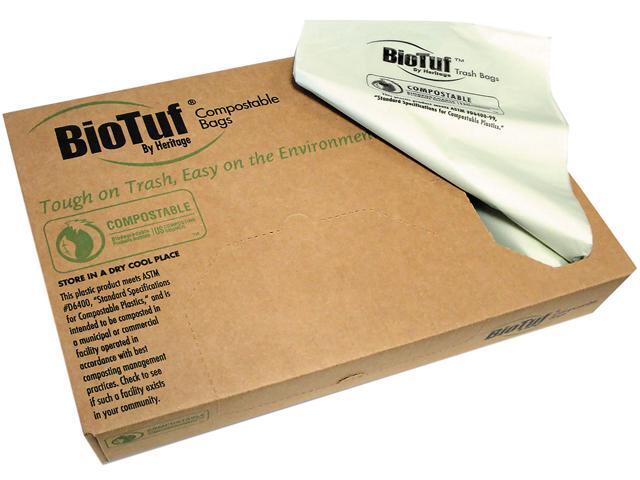 Click here for Heritage Y7658TE R01 Biotuf Compostable Can Liners... prices