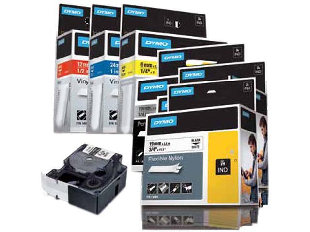 Click here for DYMO 1805443 Rhino Black on White Wire and Cable L... prices