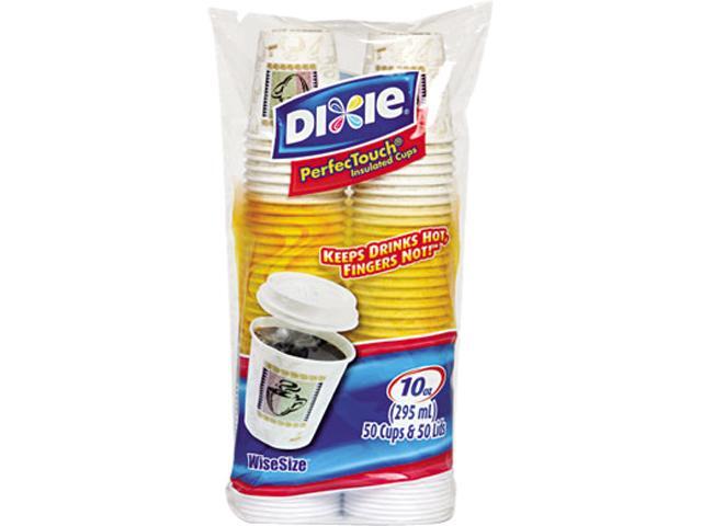 Click here for Dixie 5310COMBO600 10 oz  50 Cups/White Lids per P... prices