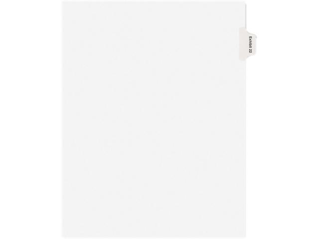 Click here for Avery 82154 Legal Exhibit Numeric Index Divider prices