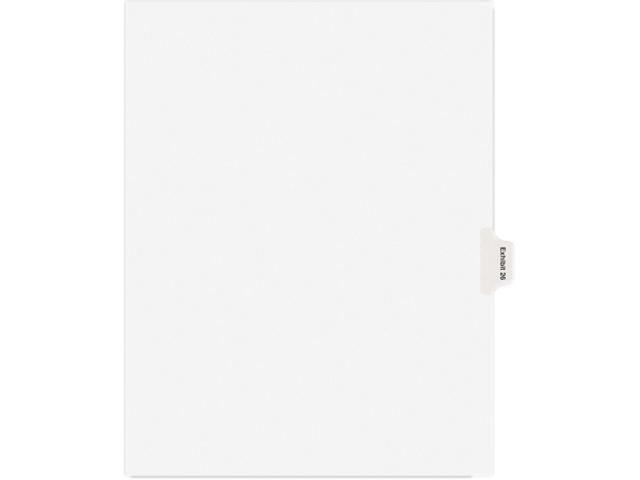 Click here for Avery 82158 Legal Exhibit Numeric Index Divider prices