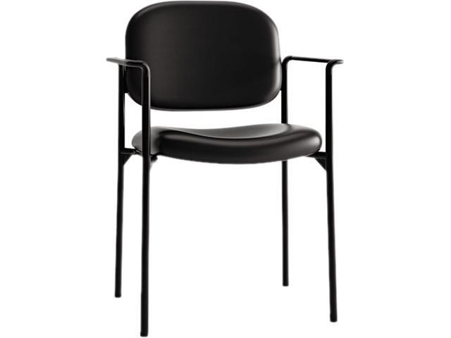 Click here for HON HVL616.SB11 Guest Chairs With Arms Black Frame... prices