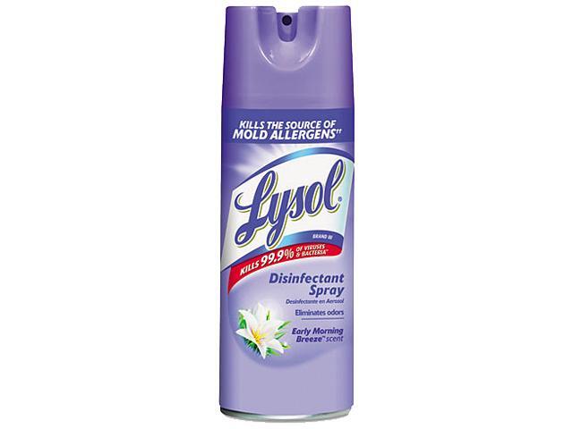 Lysol 19200-80833 Disinfectant Spray  Early Morning Breeze  12oz  Aerosol Can