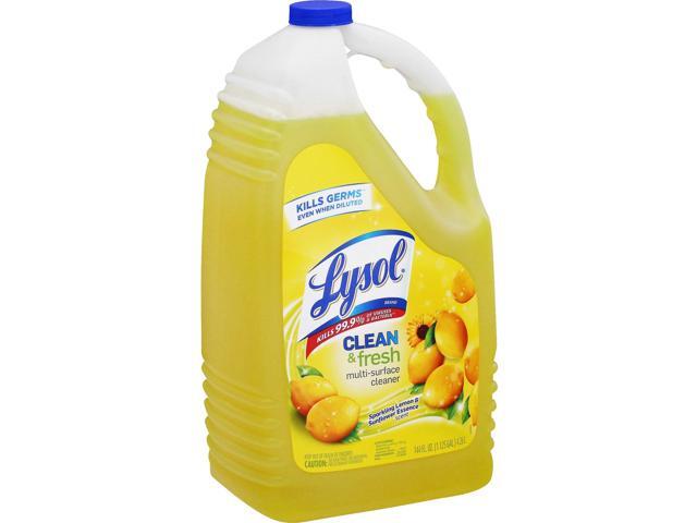 Click here for Lysol Clean/Fresh Lemon Cleaner - 144 fl oz (4.5 q... prices