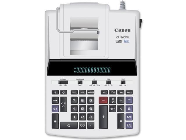 Click here for Canon CP1200D II (9932B002) Printing Calculator prices