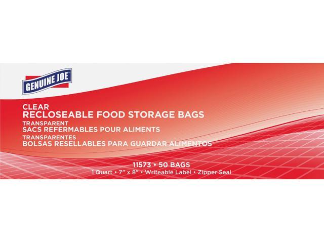 Click here for Genuine Joe 11573CT Food Storage Bags  1 quart - 1... prices