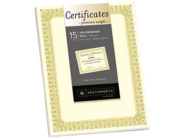 Click here for Southworth CTP1V Premium Certificates  Ivory  Fleu... prices