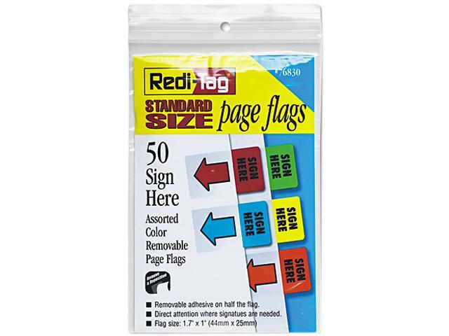 Click here for Redi-Tag 76830 Removable Page Flags  Green/Yellow/... prices