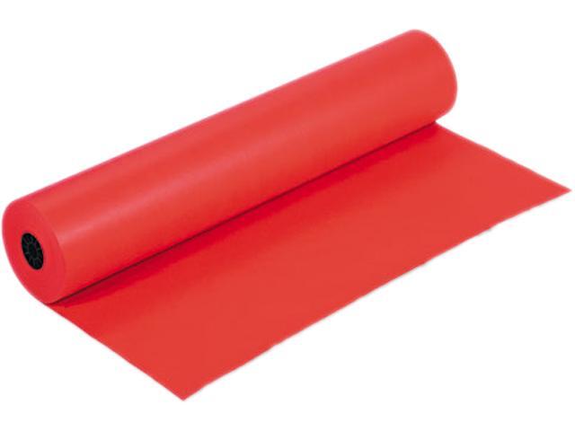 Pacon Rainbow Colored Kraft Paper Roll - 36" x 1000 - Flame Red - Red