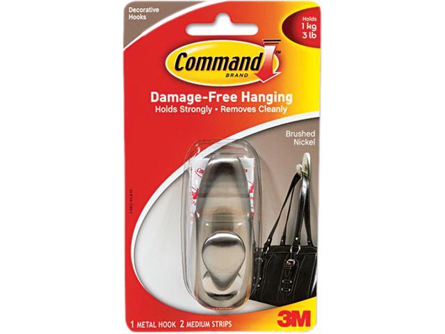 Click here for Command FC12-BN Adhesive Mount Metal Hook  Medium... prices