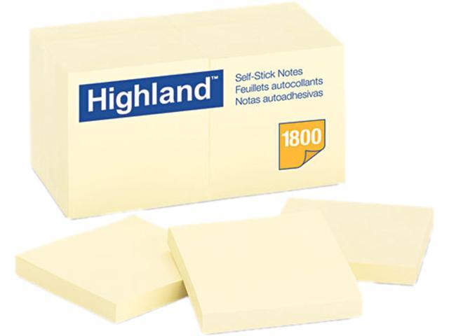 Click here for Post-it 6549-18PK Memo Pad  3 x 3  Yellow  18 100-... prices